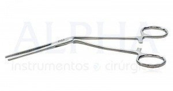 Pinça Bico de Pato Apreensão de Corneto Curva
